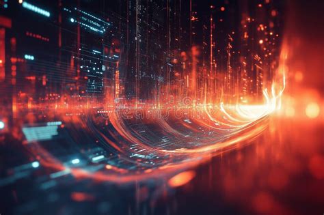 Soundwave Orbits Intersecting Glitchy Circuit Stars In Galactic Digital