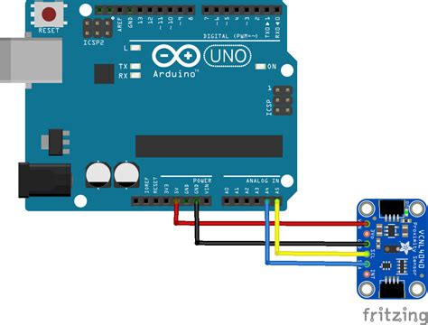 Arduino Uno And VCNL4040 Proximity And Ambient Light Sensor