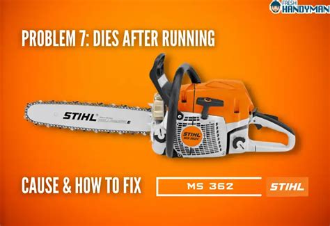 10 Common Stihl Ms 362 Problems And Their Solutions