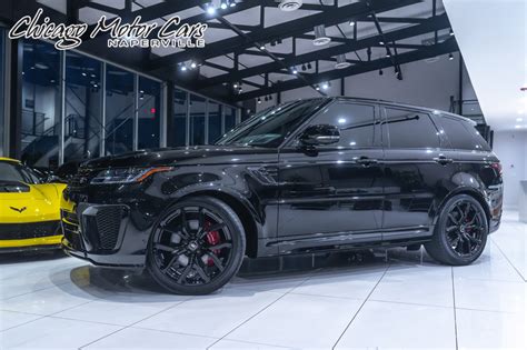 used 2020 land rover range rover sport svr suv gorgeous spec supercharged v8 new michelin