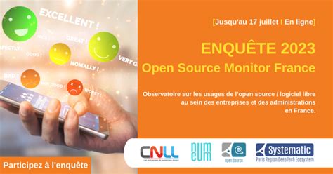 Worteks sponsor de létude Open Source Monitor 2023 Worteks