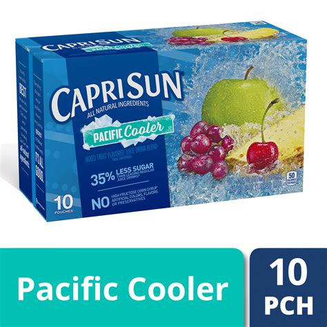 Capri Sun Pacific Cooler Nutrition Besto Blog