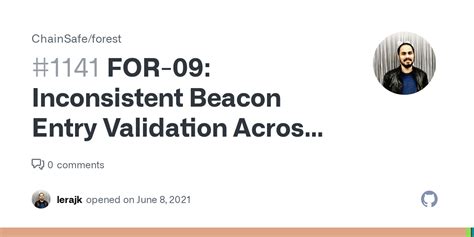 For 09 Inconsistent Beacon Entry Validation Across Forks · Issue 1141