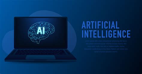 가상 비서 음성 인식 서비스 기술 Ai 인공 지능 로봇 지원 전자 뇌 지능 과학 및 마음의 미래 지향적 개념 벡터 일러스트 레이 션 3차원 형태에 대한 스톡 벡터 아트 및