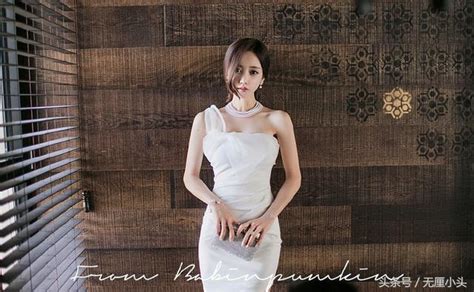 韓國漂亮美女模特超短抹胸寫真 每日頭條
