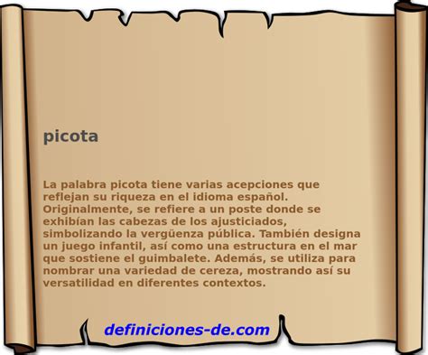 Significado De Picota