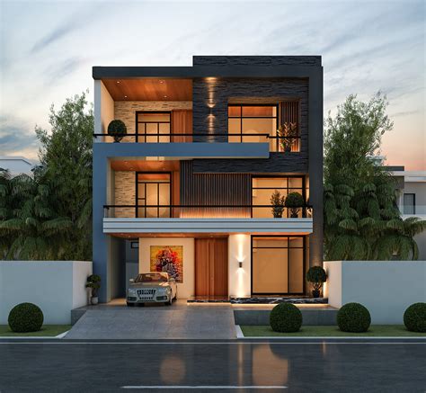 10 Marla Elevation Behance