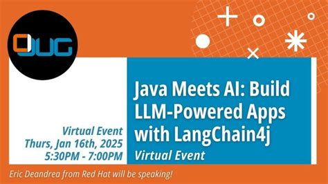 java meets ai build llm powered apps with langchain4j eric deandrea