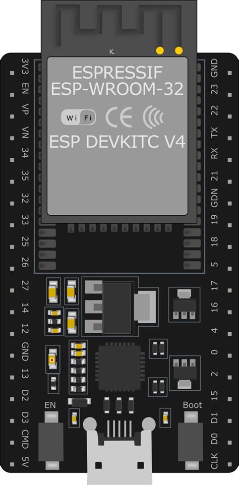 How To Use Esp32 38pin Pinouts Specs And Examples Cirkit Designer