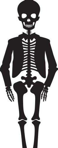 Cartoonish Bone Formation Black Logo Lovable Vector Image