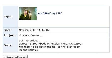 Oldest Example Of A Last Words On The Internet I Can Remember Josh