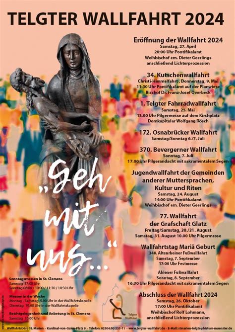 Wallfahrtsjahr 2024 Telgter Wallfahrt