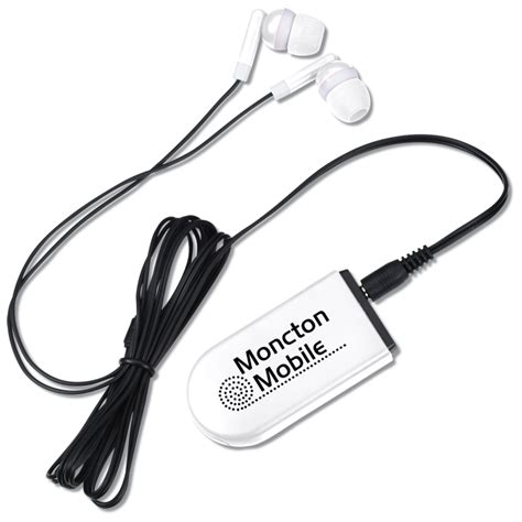 4imprint Ca Flash Bluetooth Receiver With Ear Buds C141773