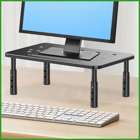 ขาตั ้ งจอภาพคอมพิวเตอร ์ ขาตั ้ งหน ้ าจอคอมพิวเตอร ์ ขนาดเล ็ ก Anti Slid จอคอมพิวเตอร ์ Riser