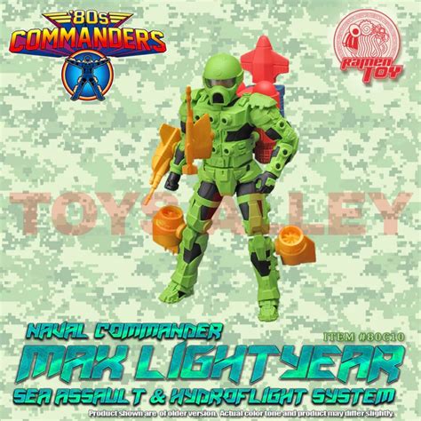 Preorder Ramen Toy 80s Commanders Naval Commander Max Lightyear
