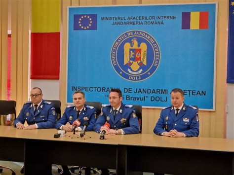 Jandarmeria Română faţă în faţă cu presa din Dolj Cuvântul Libertăţii