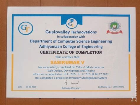 sasikumar v on linkedin i am excited to share that i have completed