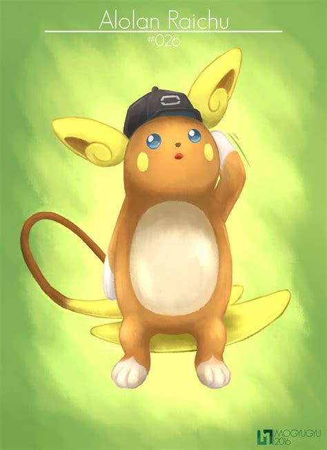 Alolan Raichu By Mogyugyu On Deviantart