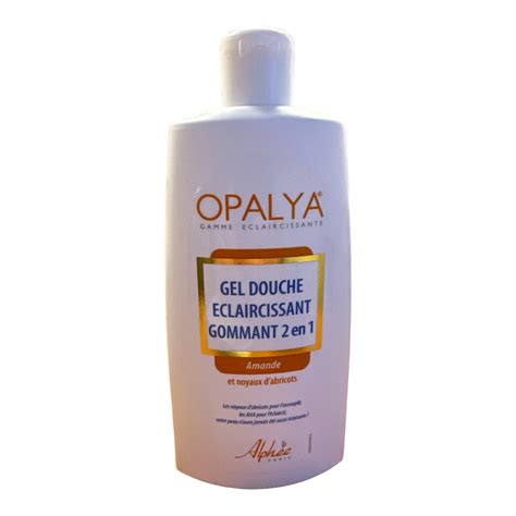 Gel douche éclaircissant gommant 2 en 1 Amande Opalya 300ml Opalya