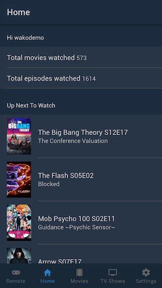 Wako App For Kodi Watch Media Control Kodi From Your Phone