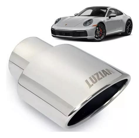 Ponteira De Escapamento P022 Inox Oval 4 5 Porsche 911 2020