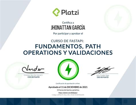 jhonattan garcia on linkedin platzi python fastapi backend