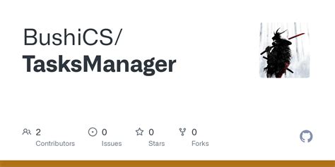 Github Bushics Tasksmanager