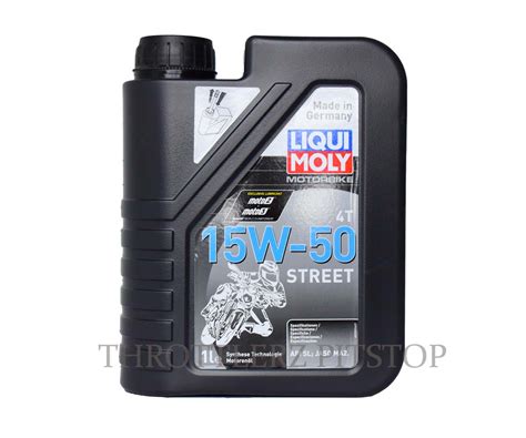 LIQUI MOLY 15W50 STREET - Throttlerz-