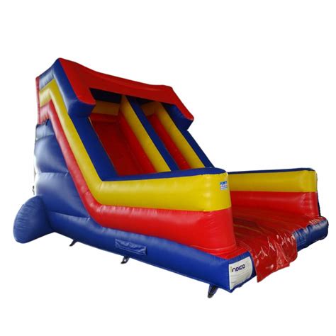 Red Blue Yellow Super Slide Indigo Inflatables