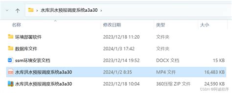 【附源码】java水库洪水预报调度系统（ssm毕业设计mavenvue计算机专业）水库调度开源 Csdn博客
