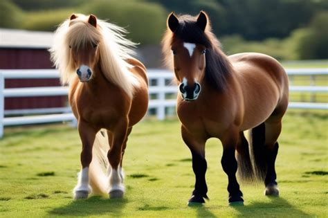 American Miniature Horses Vs Shetland Ponies Horse Life