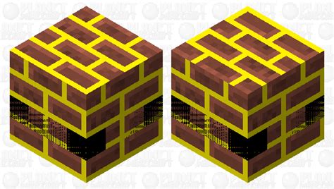 Yellow Brick Shulker Minecraft Mob Skin