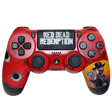 Compatible PS DualShock Controller Red Dead Redemption V New HSGamer