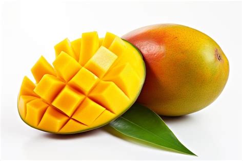 Premium Ai Image Image Of Cut Mango