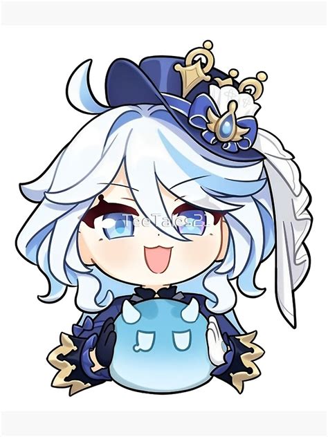 Genshin Impact Furina Poster For Sale By TeeTales21 Redbubble