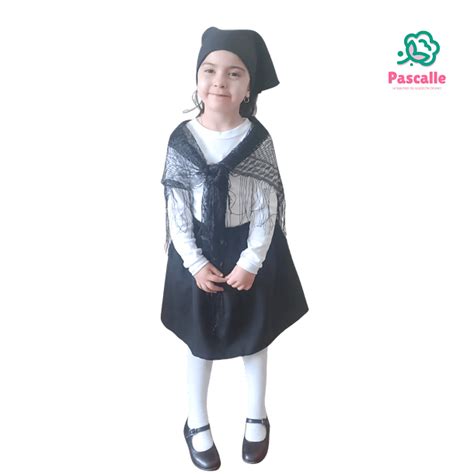 Traje Tipico Chilote Niña