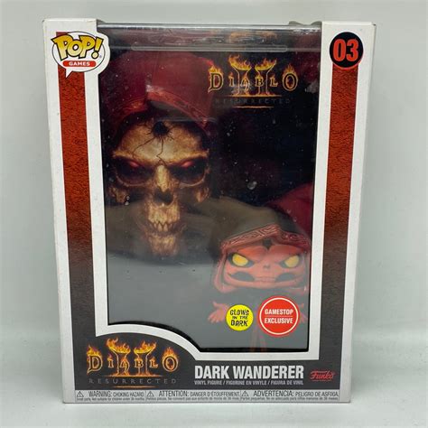 Funko Pop Diablo Ii Resurrected Dark Wanderer 03 Vinyl Figure Glows