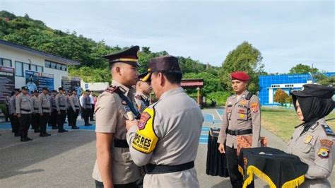 Kapolsek Masohi Iptu Muhammad Maulana Dicky Dirotasi Jadi Kapolsek Teluk Ambon