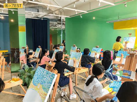 Workshop VẼ Tranh ThƯ GiÃn ThÁng 6 Zest Art