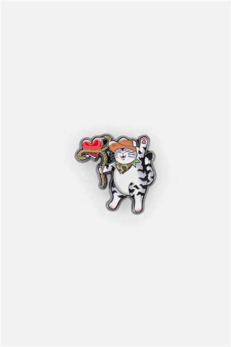 Lasso Cat Pin Dangerfield