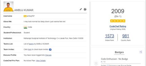 Ambuj Kumar On Linkedin Leetcode Codingchallenge Problemsolving