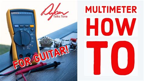 How To Use A Digital Multimeter For Guitar Repair Part 1 YouTube