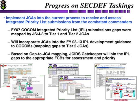 Ppt Cjcs Jca Progress Report Secdef Action Memo Tasks 1 Year Update