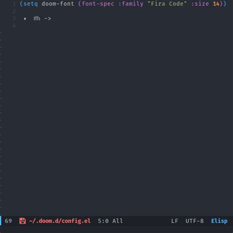 Wrong Ligature Symbols When Using Pretty Code Module · Issue 797 · Doomemacsdoomemacs · Github