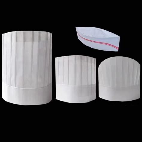 Non Woven Disposable Chef Hats Hygienic And Versatile