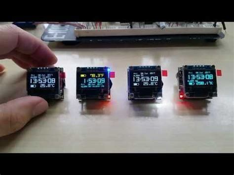 Newest Version OLEDiUNO Clock With Updated Code Added Features