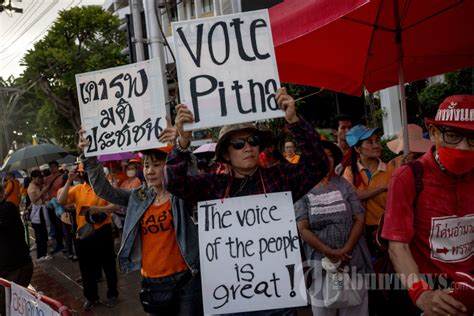 Meski Menangi Pemilu Pita Limjaroenrat Gagal Jadi PM Thailand Foto TribunNews
