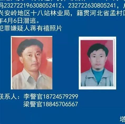 悬赏20万！黑龙江警方发通告大兴安岭