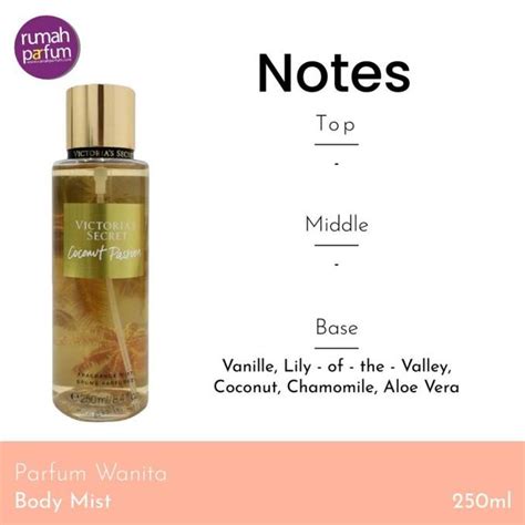 Jual Victoria Secret Coconut Passion Body Mist New Shopee Indonesia