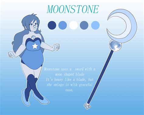Moonstone Gemsona By Marshmeiiy On Deviantart